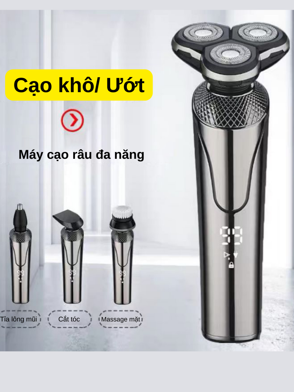 Mẫu Máy Cạo Râu Tốt Nhất Dành Cho Người Đi Du Lịch - Máy cạo râu Rayco